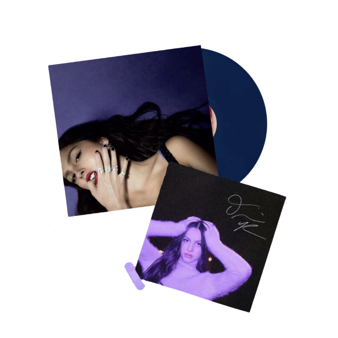Olivia Rodrigo - Guts - Blue Vinyl – EI&EF Spaces Record Store FR