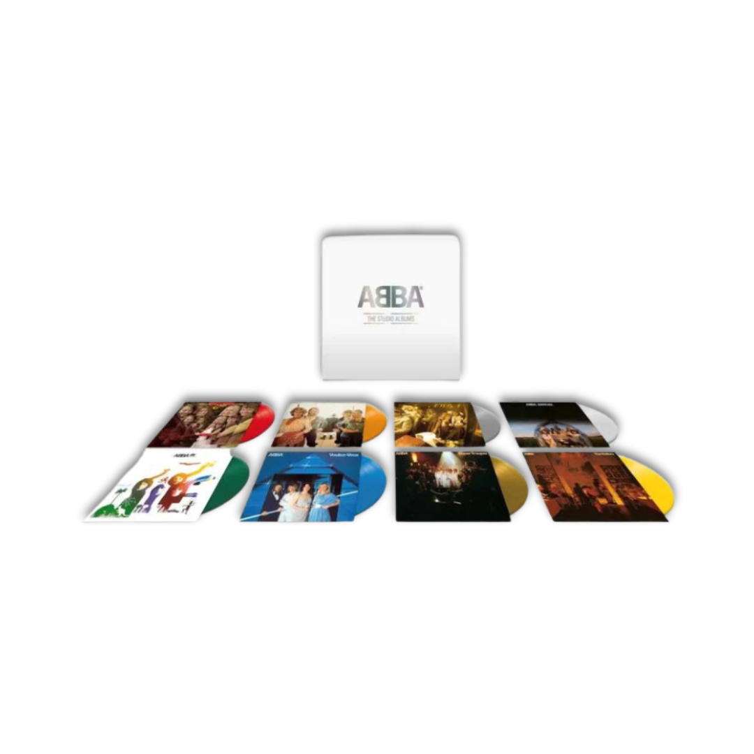 ABBA: The Studio Albums - Colored Vinyl Boxset – EI&EF Spaces Record ...